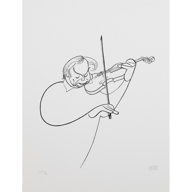 Isaac Stern | Al Hirschfeld Store
