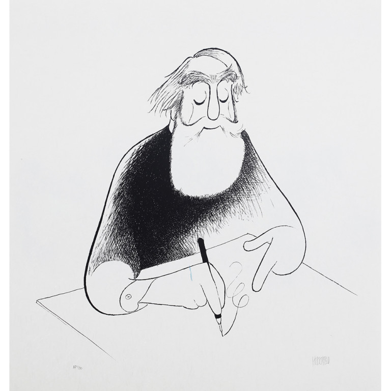 Self Portrait at 99 | Al Hirschfeld Store