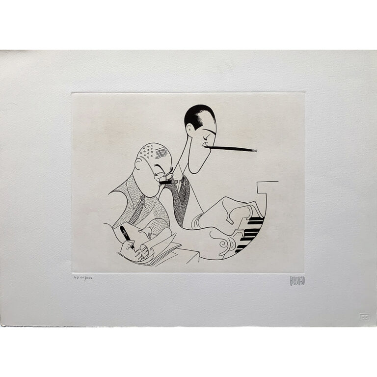Self Portrait with Inkwell | Al Hirschfeld Store