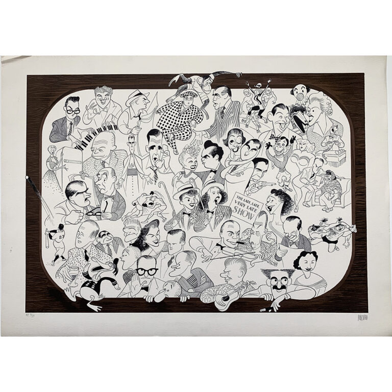 Self Portrait with Inkwell | Al Hirschfeld Store